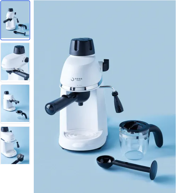 HOUSEHOLD 3.5 BAR ESPRESSO MACHINE W/ FROTHER PORTABLE COFFEE MACHINE ...