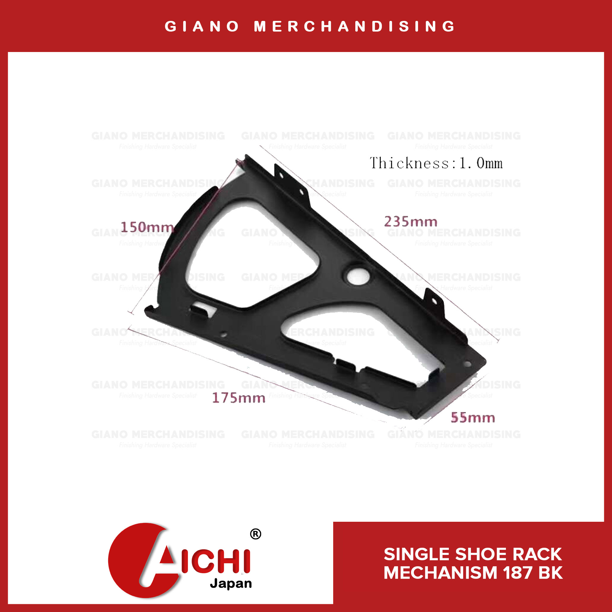 Shoe Rack Mechanism 187 (Single Pull Down) | Lazada PH