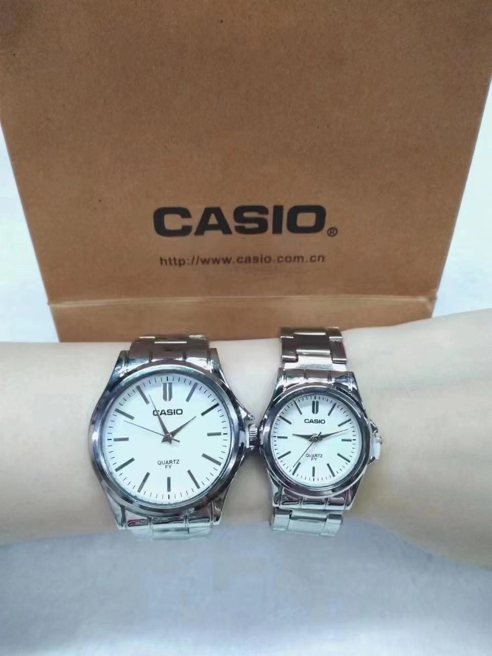 Set Nary Fashion Causal Watch Luminous Stainless Steel Luxury ...