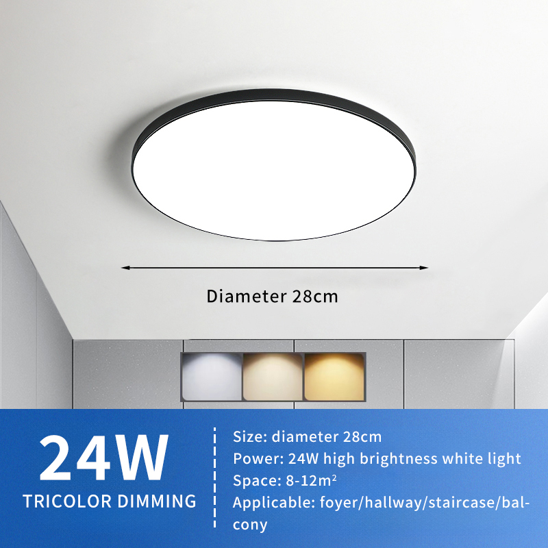 Ultra-thin LED Ceiling Light Home Light Bathroom Balcony Kitchen And ...