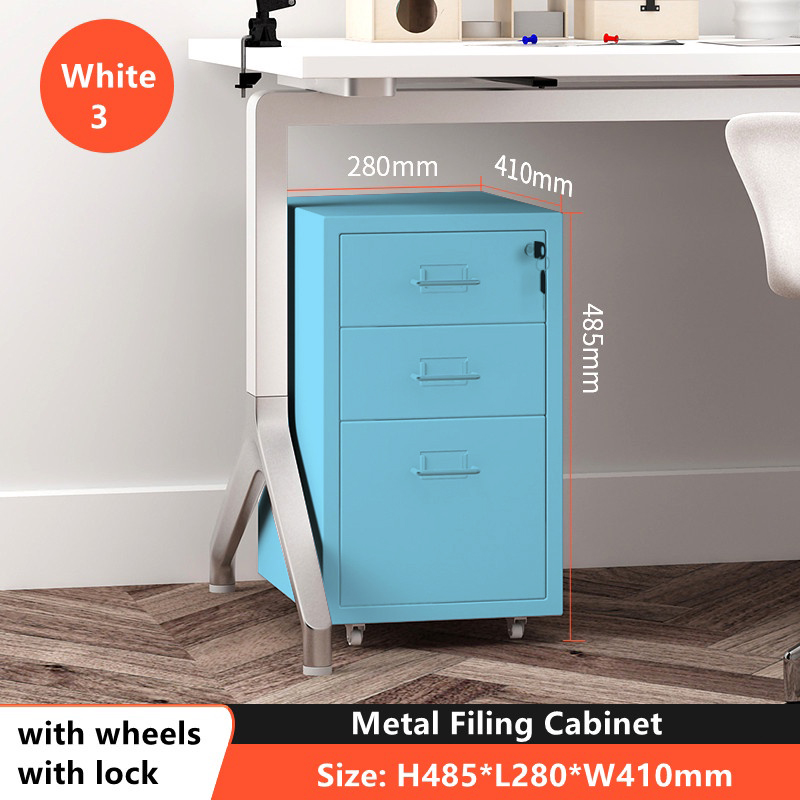 3 Layer Metal Drawer With Lock Steel Cabinet steel cabinets with lock ...