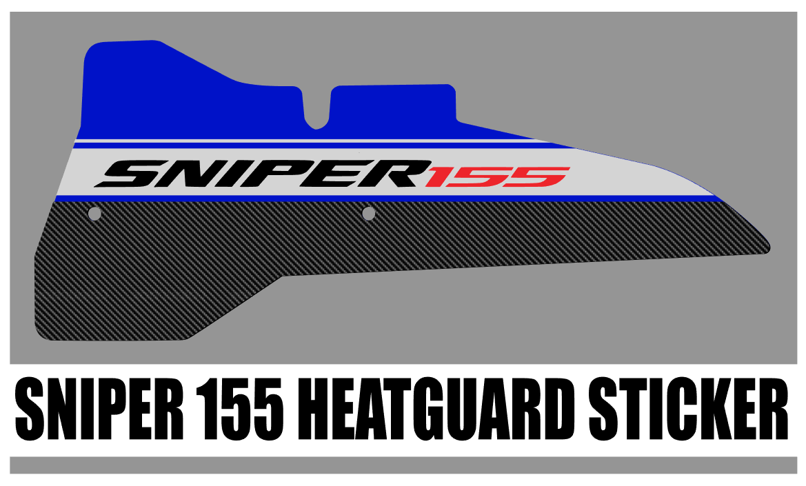 Sniper 155 YAMAHA Heat Guard Sticker | Lazada PH