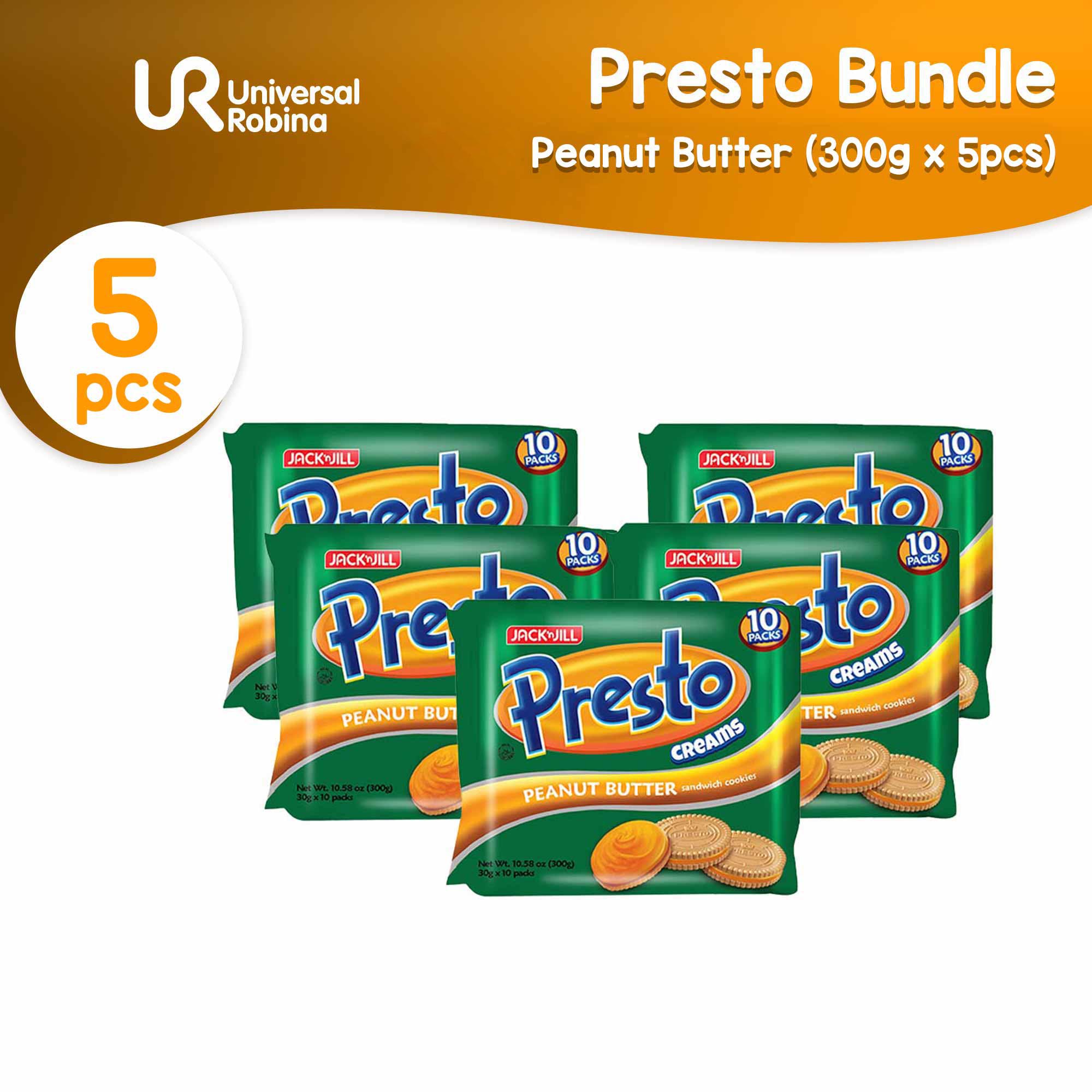 5 x Presto Creams Peanut Butter (30g x 10) | Lazada PH