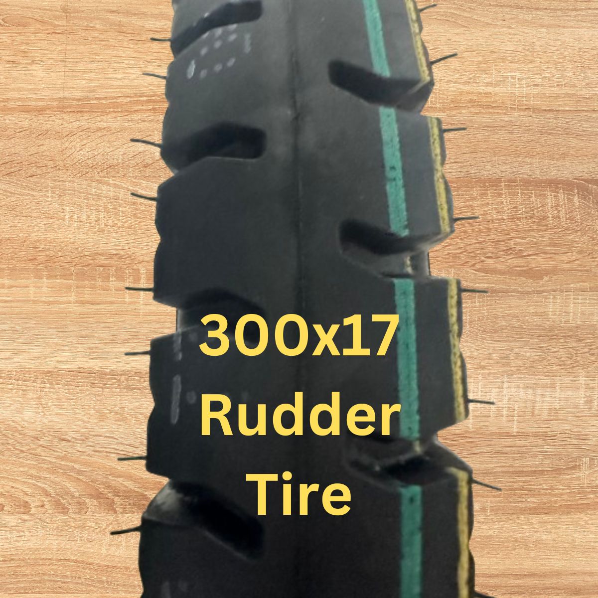 MOTORCYCLE TIRE 300x17 (90/90) RUDDER (BACK) | Lazada PH