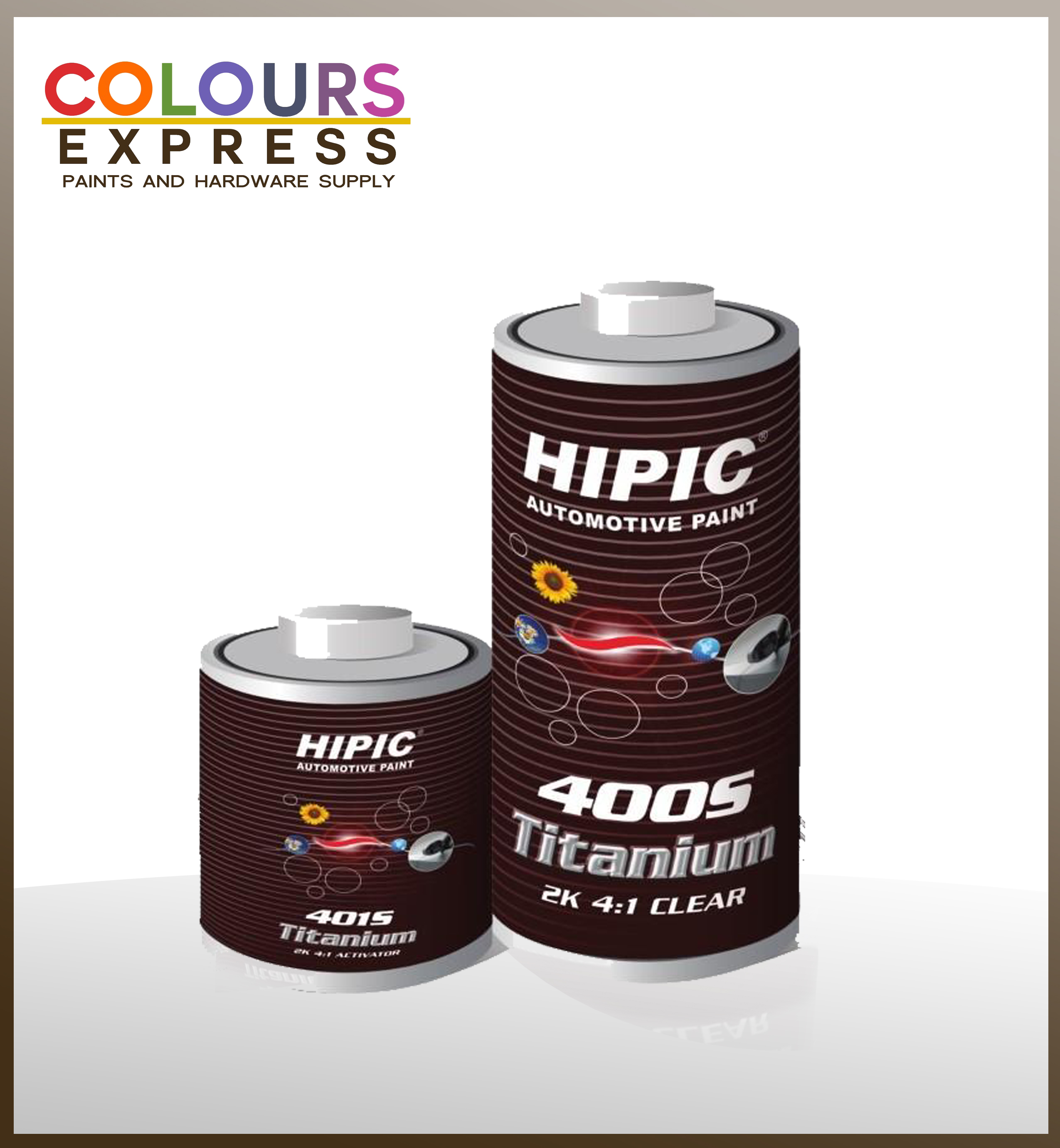 HIPIC Titanium 400S Clearcoat + Activator | Lazada PH