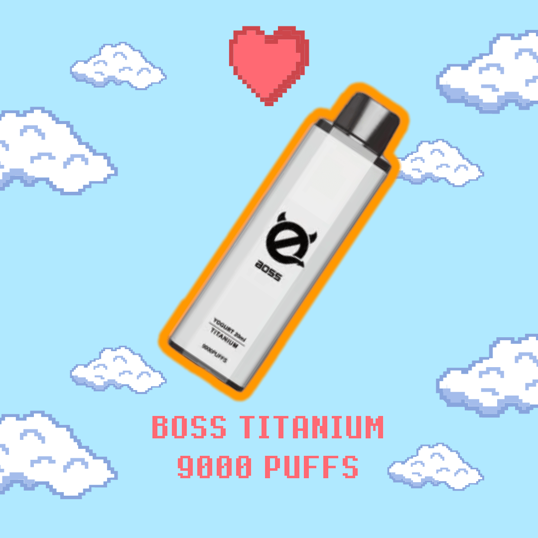 Boss Titanium 9000 Puffs Authentic Legit | Lazada PH
