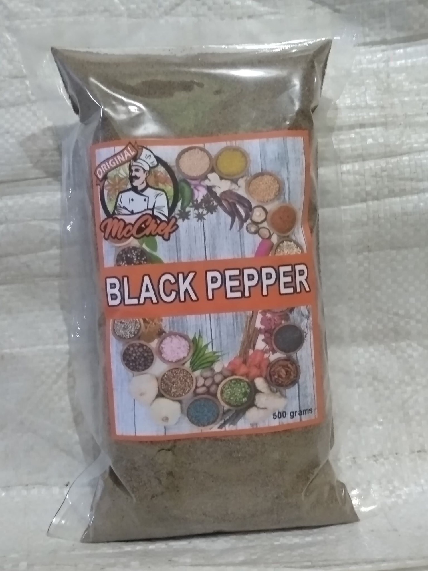 McChef Black Pepper Ground ( Paminta Powder) 500g | Lazada PH