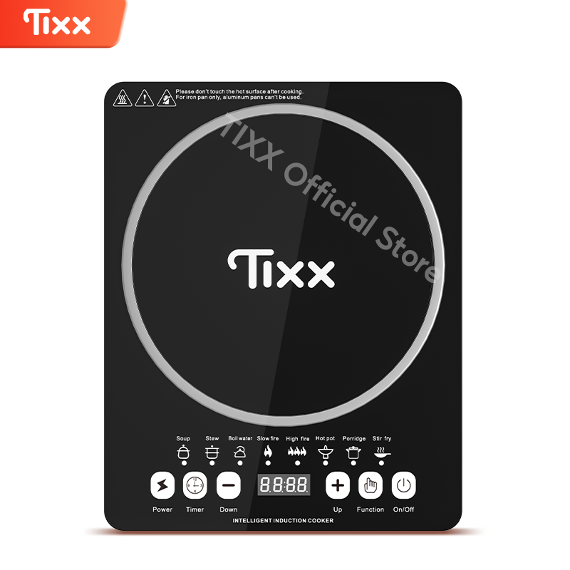 Tixx Induction Cooker Suitable for Iron Pot Non Stick Pot 3500W Smart ...