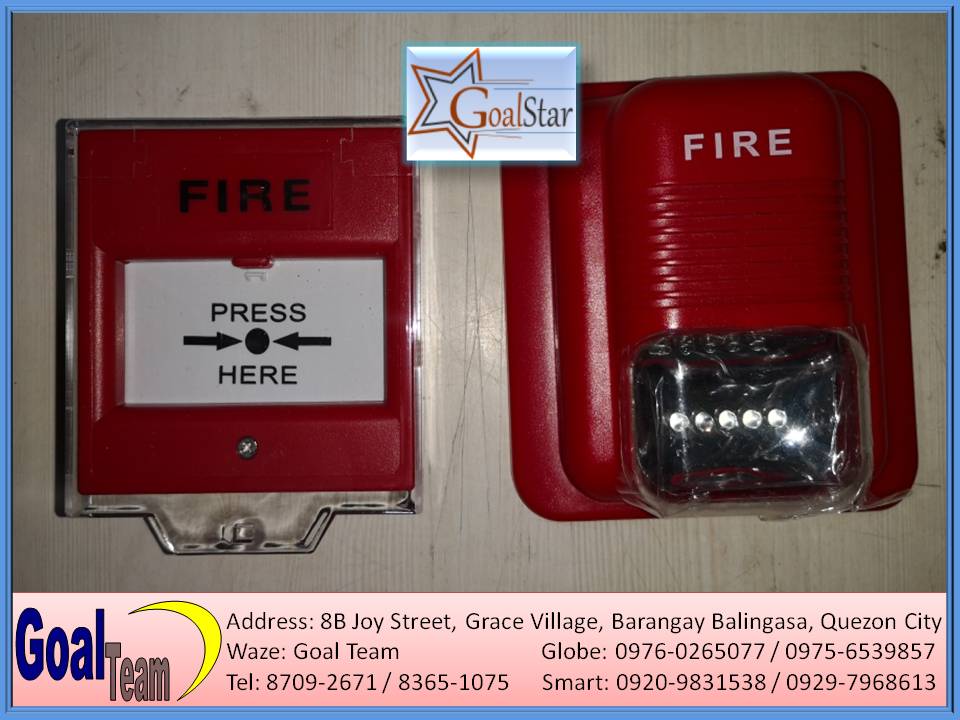 Strobe Siren with Manual Call Point (220V) | Lazada PH