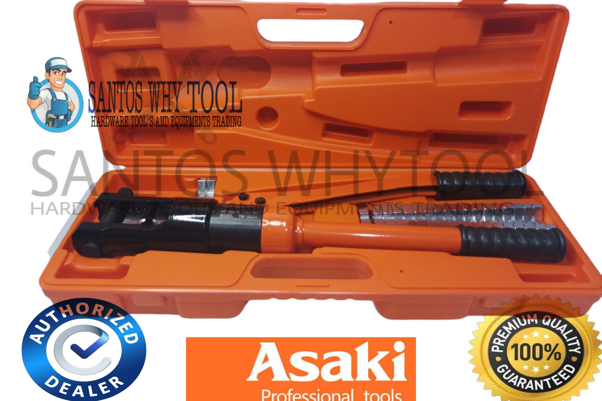 ASAKI HYDRAULIC CRIMPING PLIER TOOLS AK-0618 | Lazada PH