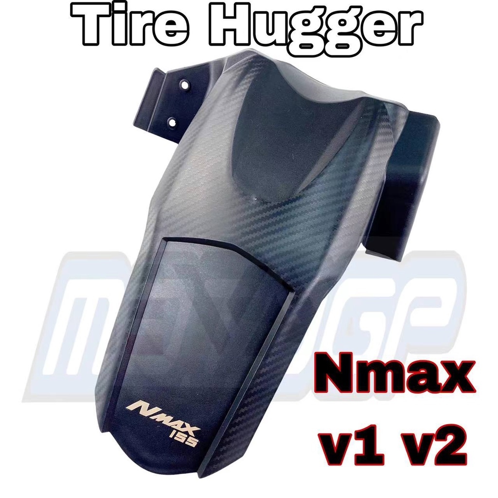 Yamaha Nmax V1 V2 Rear Fender Tire Hugger Mudguard Carbon With Bracket ...