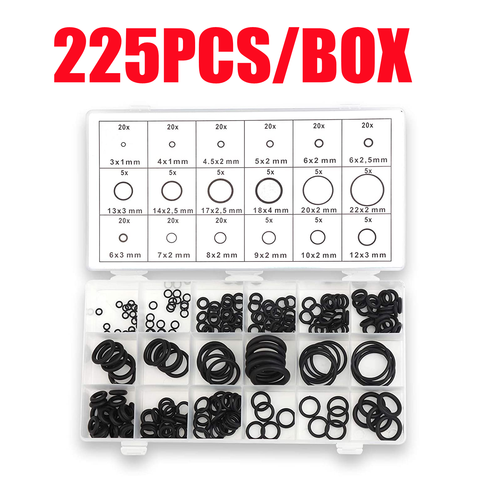 【Cash on delivery】419pcs O-ring Assortment Set Seal Gasket Universal ...