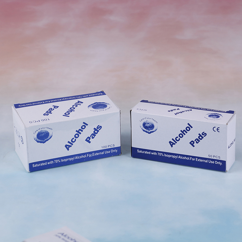 Beauty 100pcs Alcohol Pad Swabs Pads Wipes Antiseptic Disinfect ...