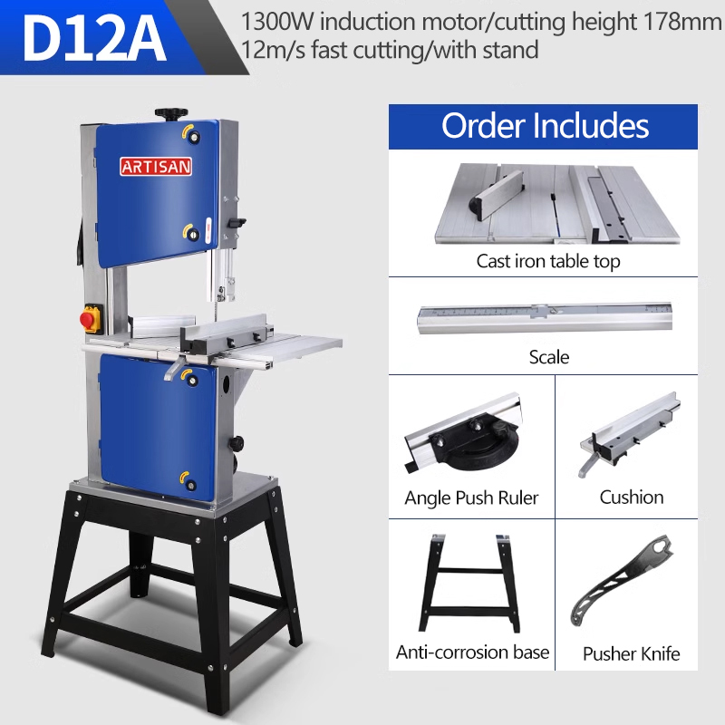 DEKES Band saw table saw household vertical saw curve saw woodworking ...