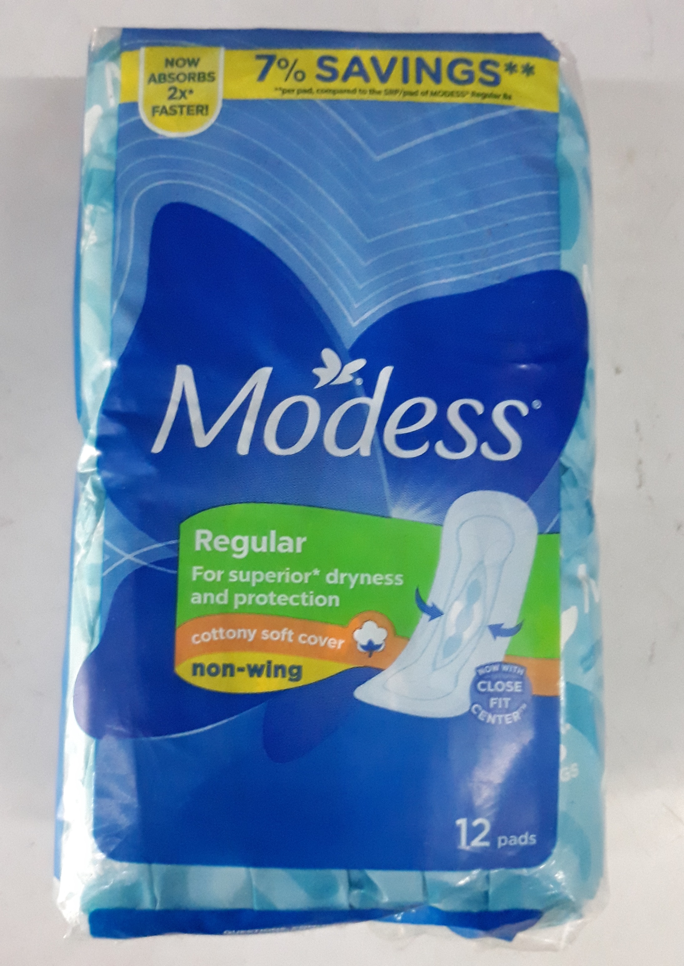 Modess Regular Non Wings 12'Pads | Lazada PH