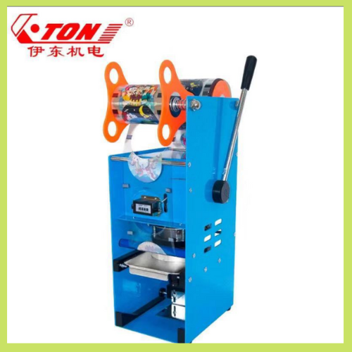 Heavy Duty Manual Cup Sealer Cup Sealing Machine Verly Coffee Boba ...