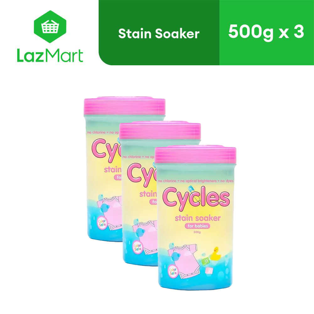 Cycles Stain Soaker 500g bottle Set of 3 | Lazada PH