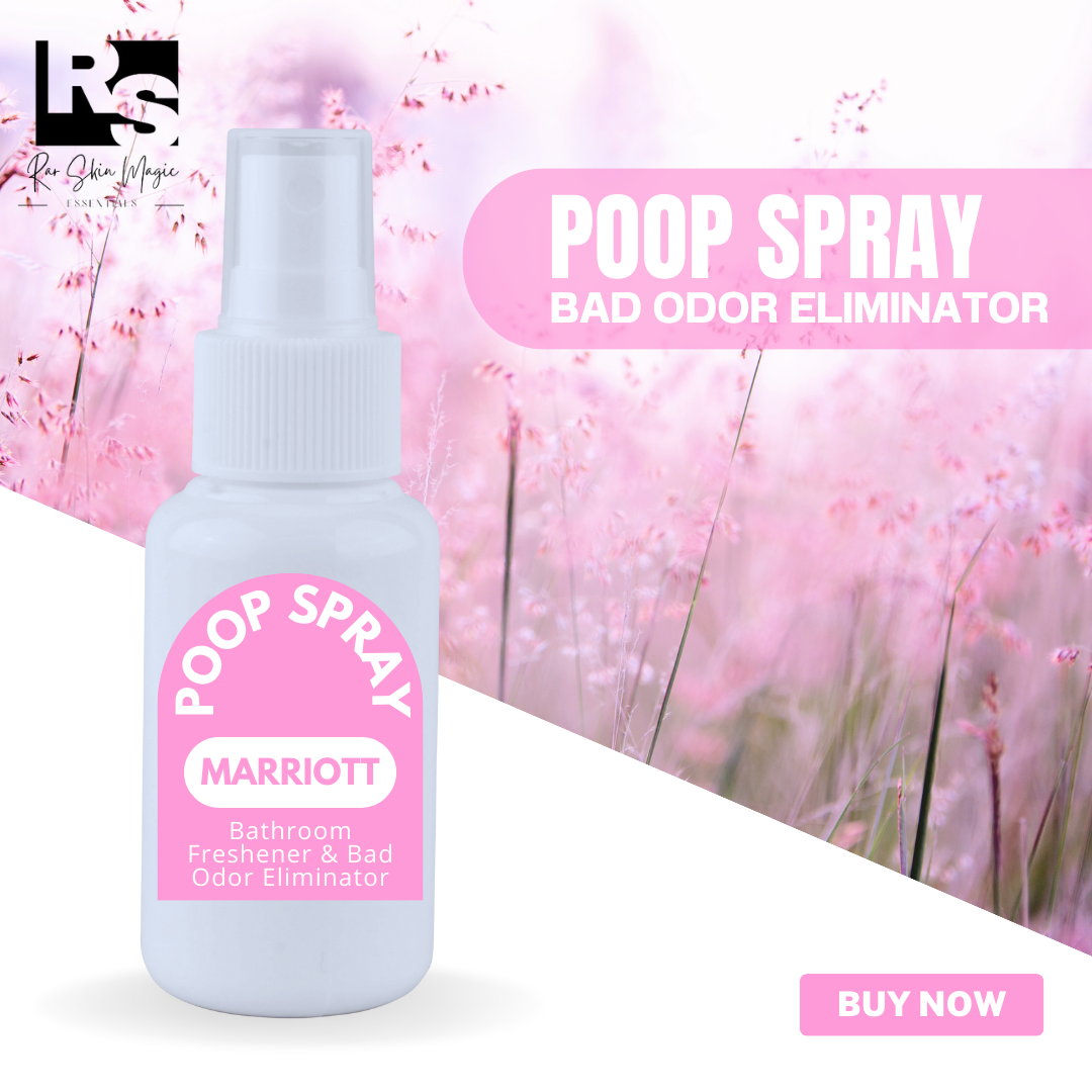 Poop spray freshener MARRIOTT hotel scent for toilet and bad odor smell ...