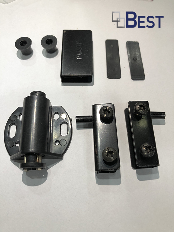 Magnetic Glass Hinges Single / Double for Glass Cabinet Door | Lazada PH