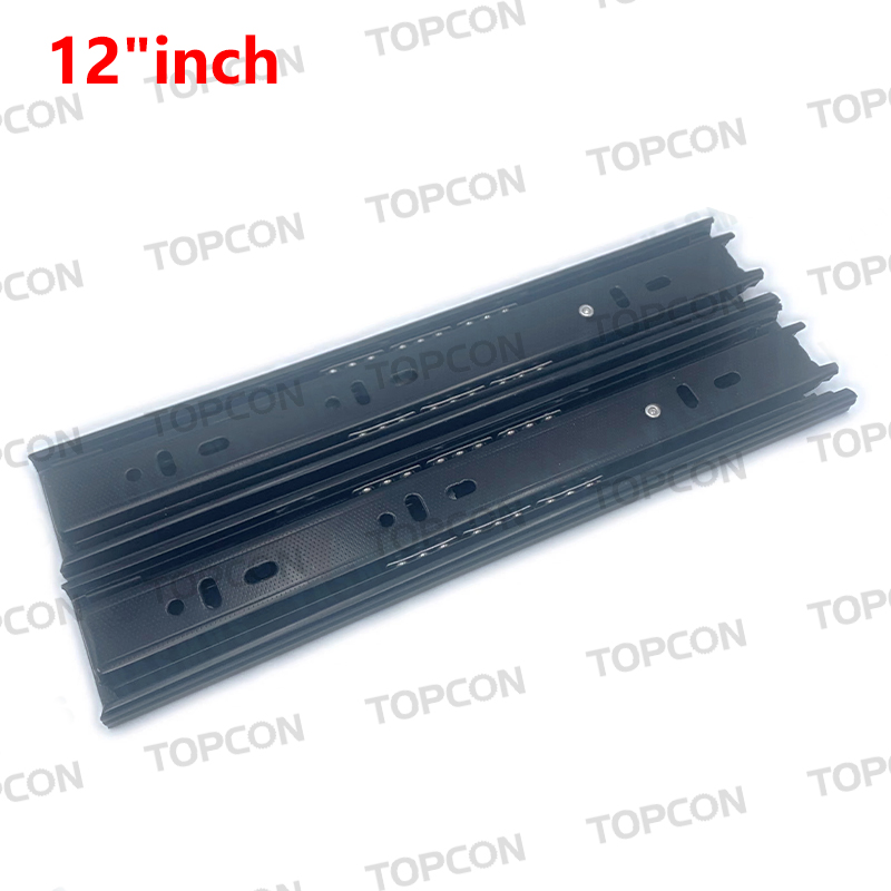 1 Pair (2pcs) Drawer Slider Guide Soft Close 10Inch 12Inch 14Inch ...