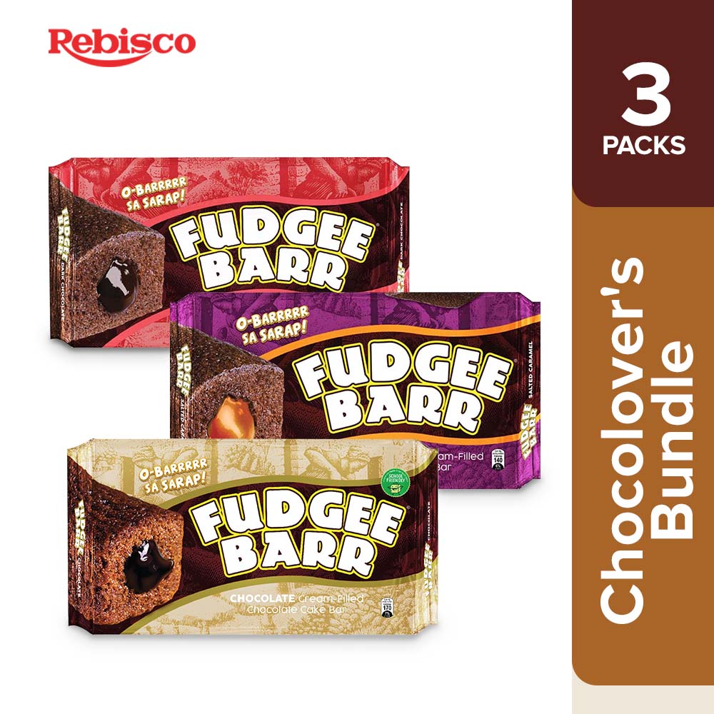 Chocolovers Bundle: Fudgee Barr Chocolate + Fudgee Barr Salted Caramel ...