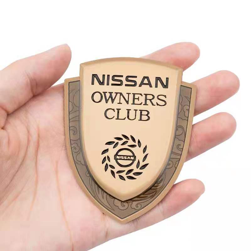 1 Piece Metal Car Sticker For Nissan March Sentra Almera NP300 Note ...