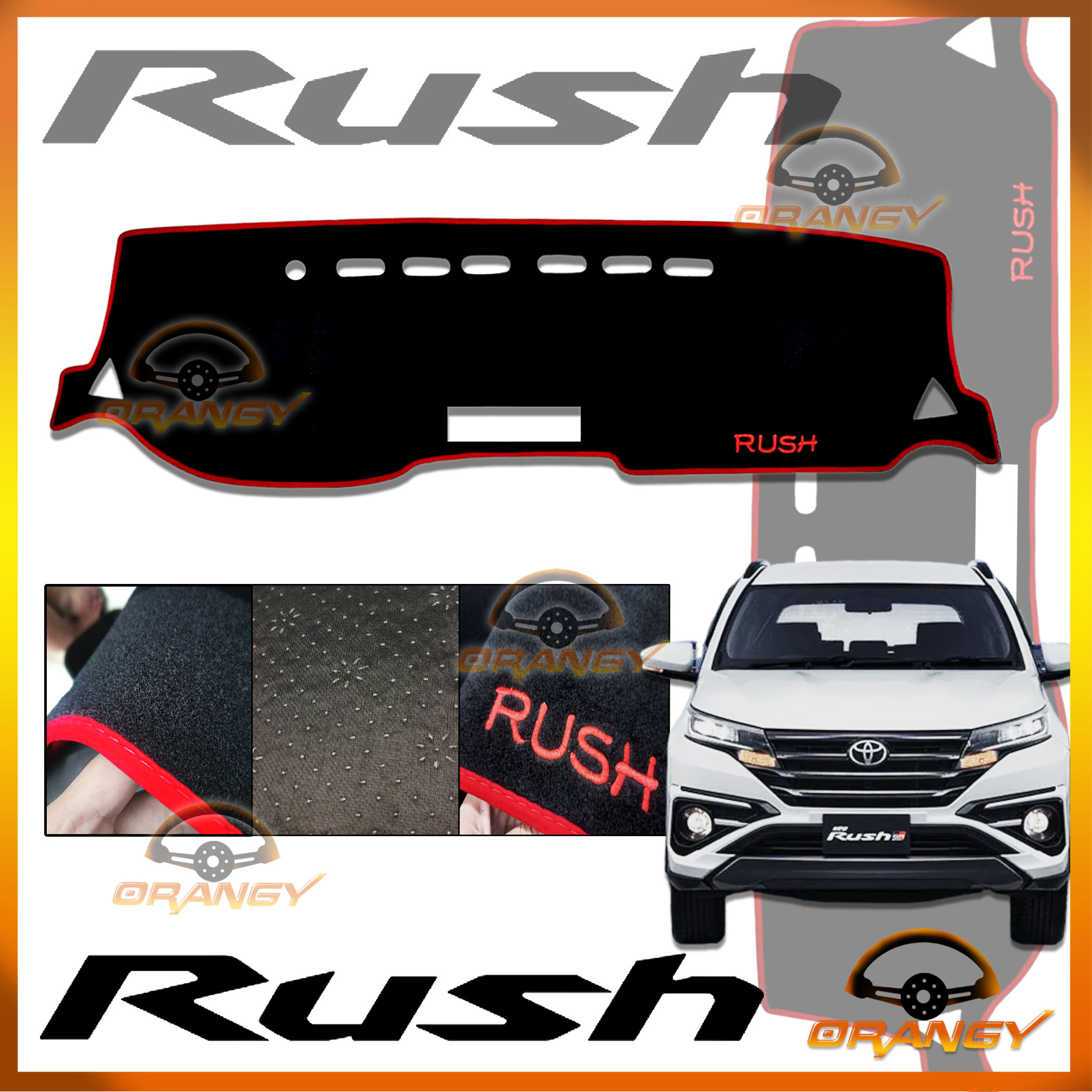 Dashboard Cover for Toyota Rush 2018 to 2023 Dash board Cover High ...