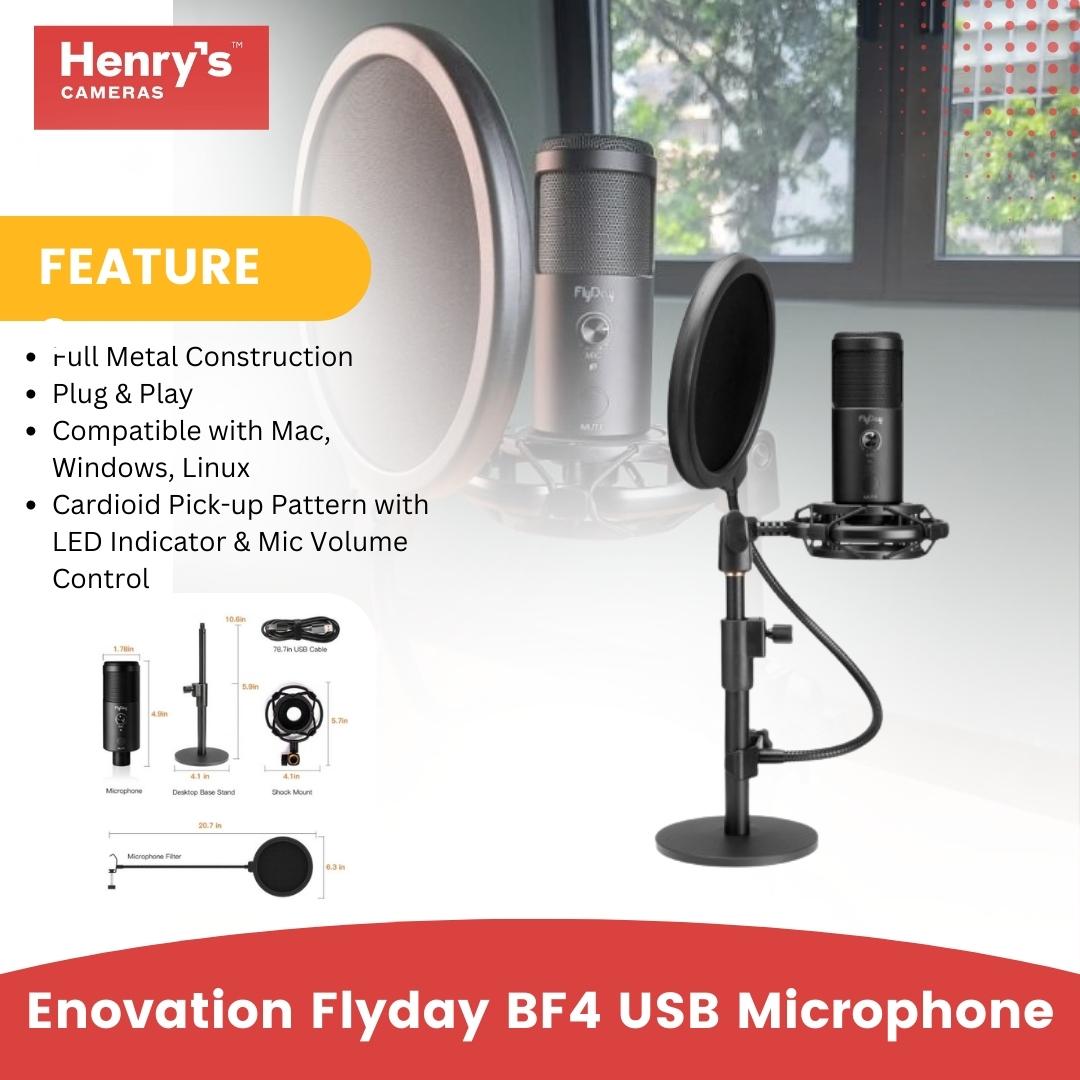 Microphone USB Microphone Enovation Flyday Variation Sale - Henry's ...