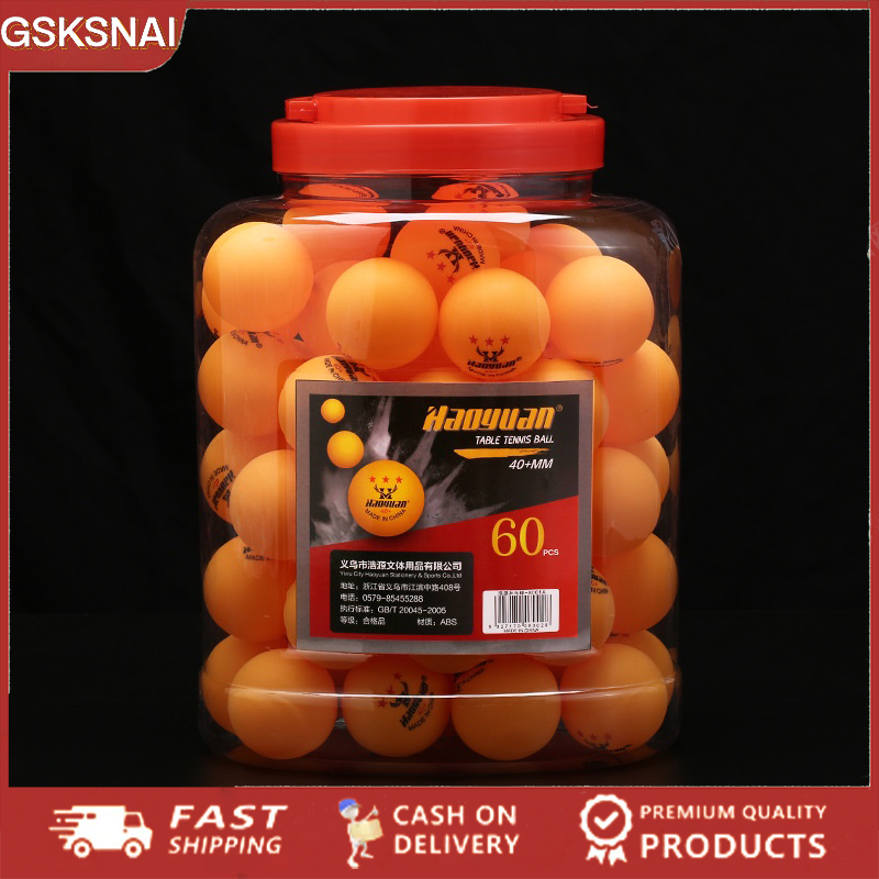 ASD PINGPONG BALL/ TABLE TENNIS BALL 60PCS. | Lazada PH