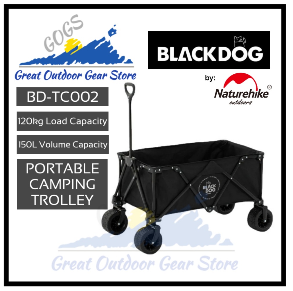 BLACKDOG by Naturehike Outdoor Portable Wheelbarrow Folding Cart ...