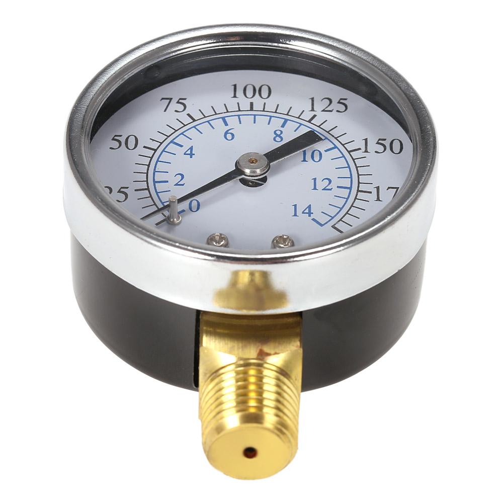 50mm 0~200psi 0~14bar Pool Filter Water Pressure Dial Hydraulic Pressure Gauge Meter Manometer 1 ...
