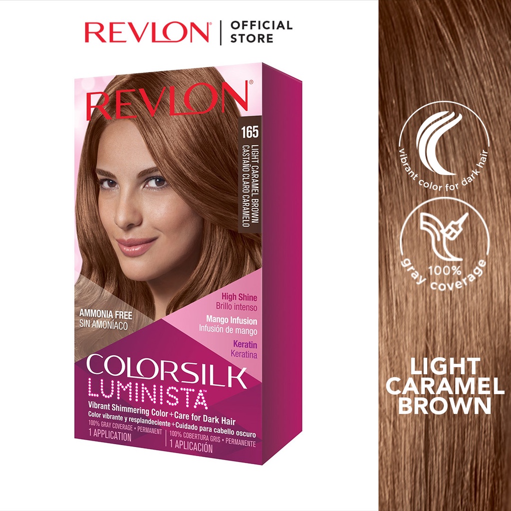 Ready Stock】 Revlon Colorsilk Luminista Permanent Hair Color | Lazada PH