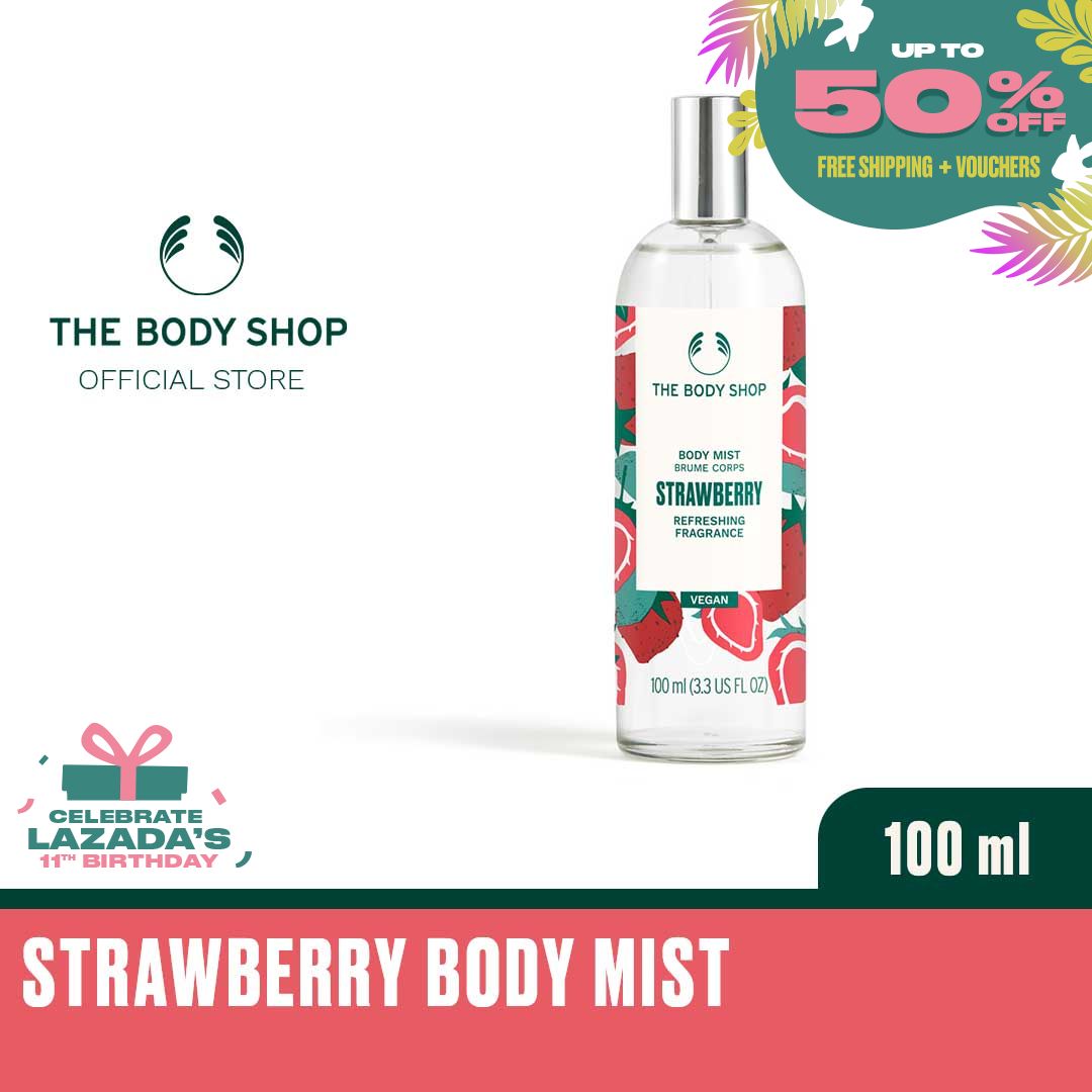The Body Shop Strawberry Body Mist | Lazada PH