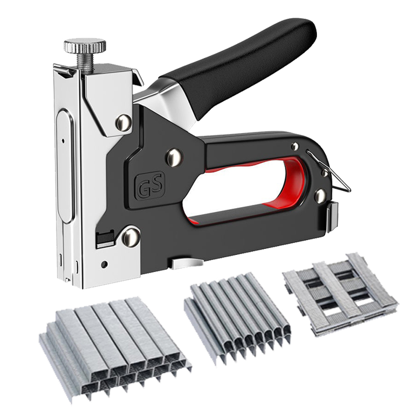 Heavy Duty Staple Gun tacker 3-in-1 Home Nail Gun with 600Pcs Staples ...