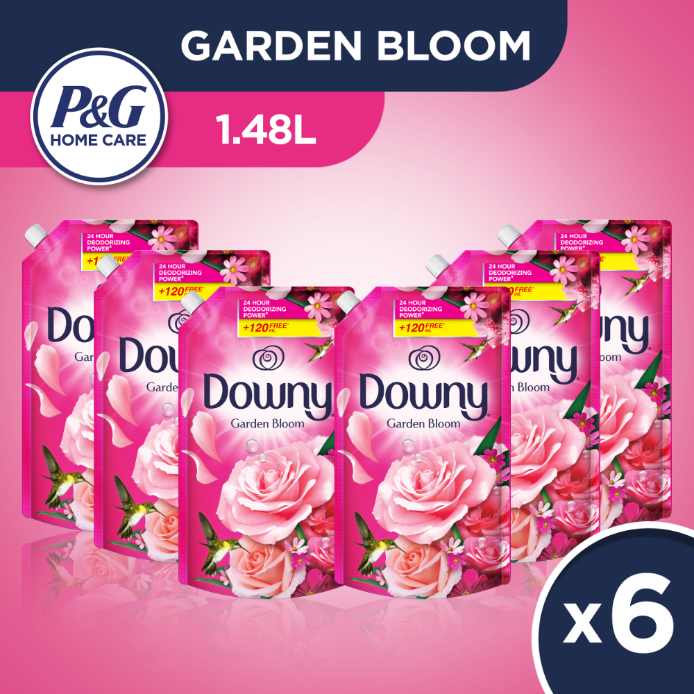 [Bundle of 6] Downy Fabric Conditioner Sunrise Fresh Garden Bloom 1.48L ...