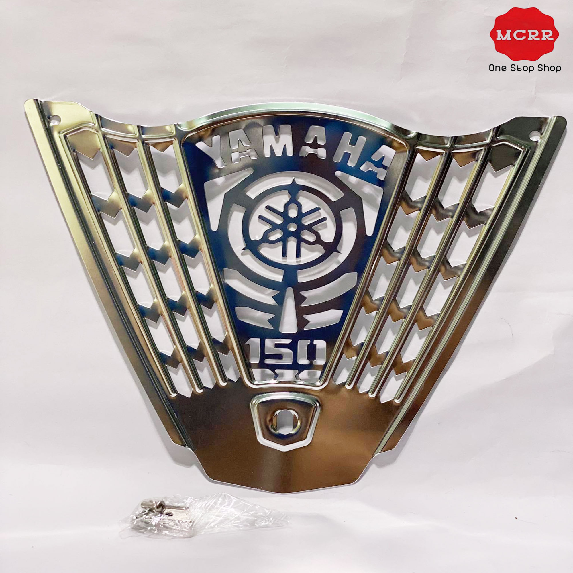 New Design - Motorcycle Yamaha Sniper 150 Engine Cover - Silver | Lazada PH