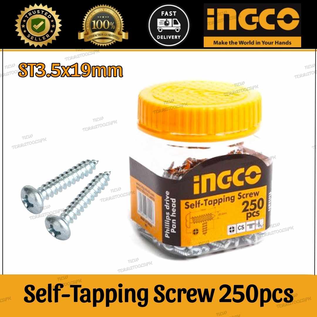 INGCO Self-Tapping Screw HWPS3501911 | Lazada PH