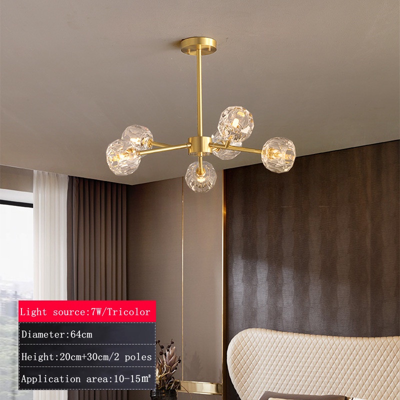 Nordic LED Chandelier/Ceiling Lights/Living Room Pendant Lamp/Bar Drop ...