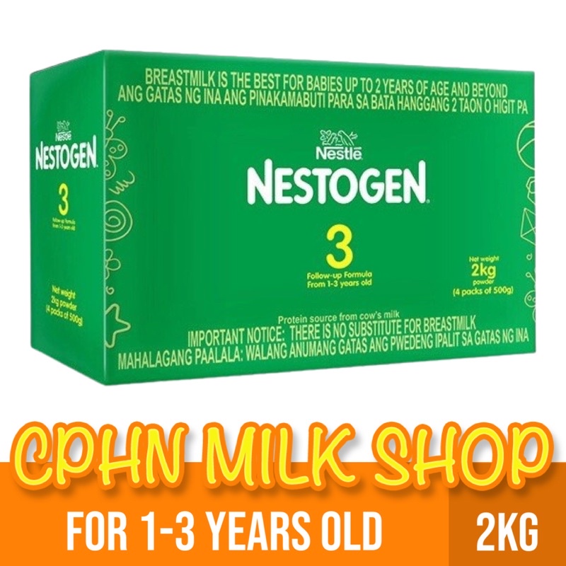 Nestogen 3 2kg 1-3 Years Old Milk Supplement | Lazada PH