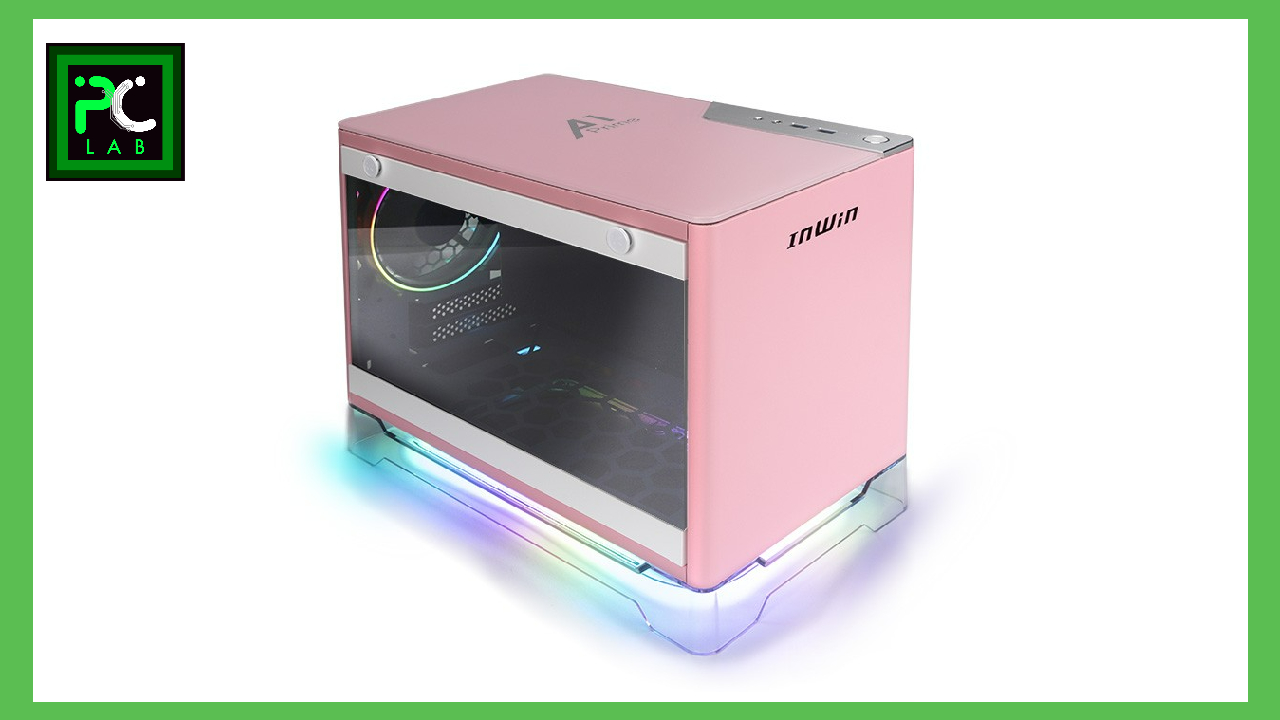 Inwin A1 Prime Mini-ITX Tower with 750w P75F 80+ Gold PSU & 2 ARGB Fans ...