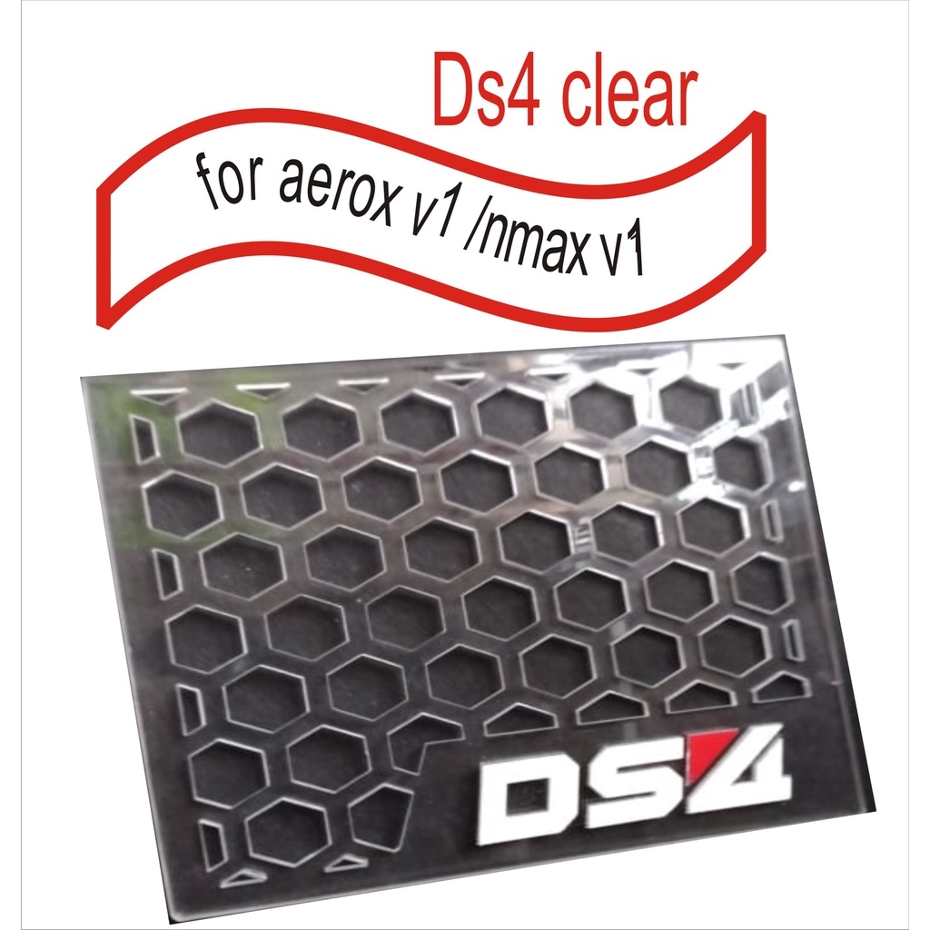 ds4 radiator cover for nmax/aerox version 1 and 2 / honda click v1/v2 ...