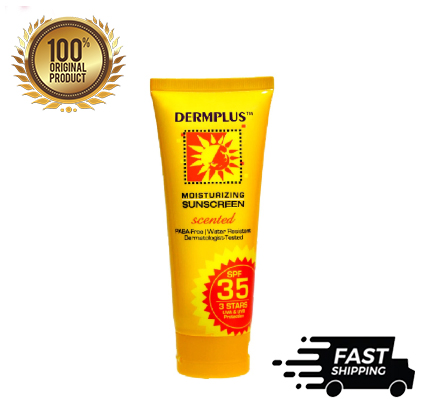 DERMPLUS Moisturizing Sunscreen SPF35 Scented 100ml | Lazada PH