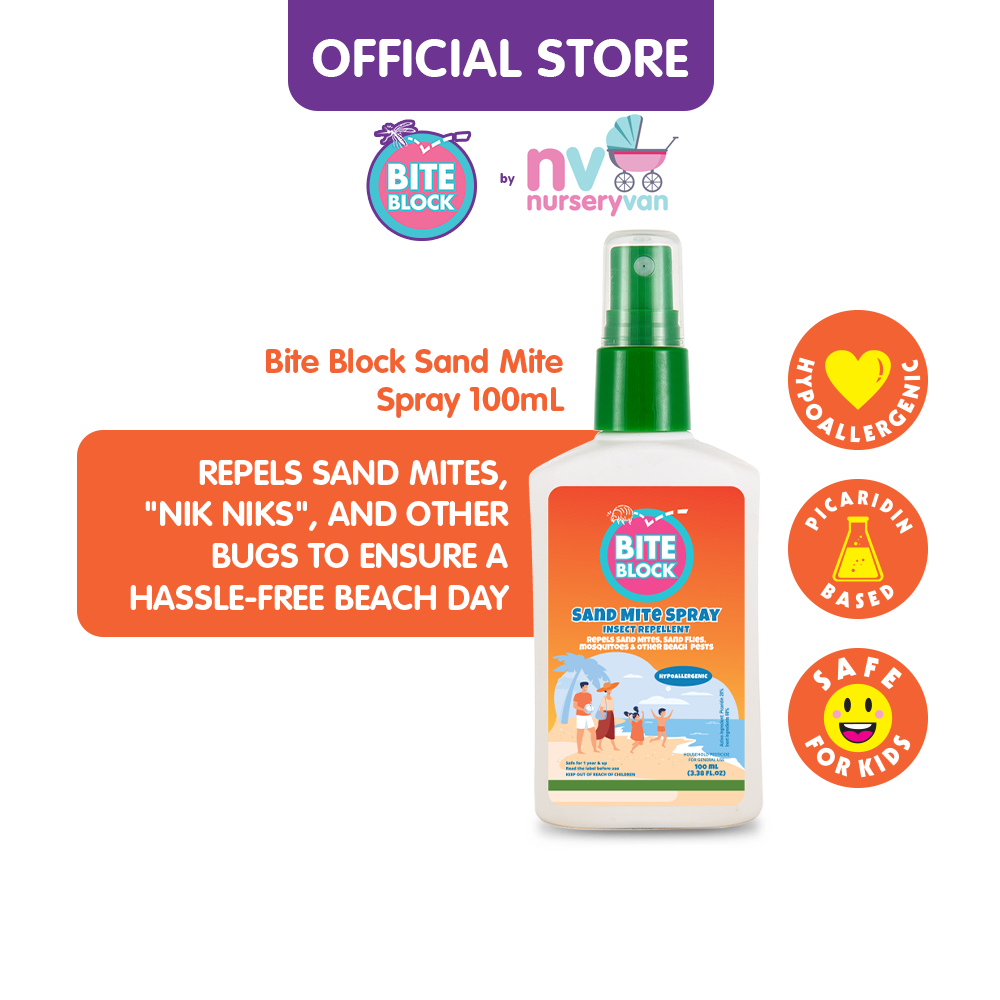 Bite Block Sand Mite Anti "Nik Nik" Spray 100mL | Lazada PH