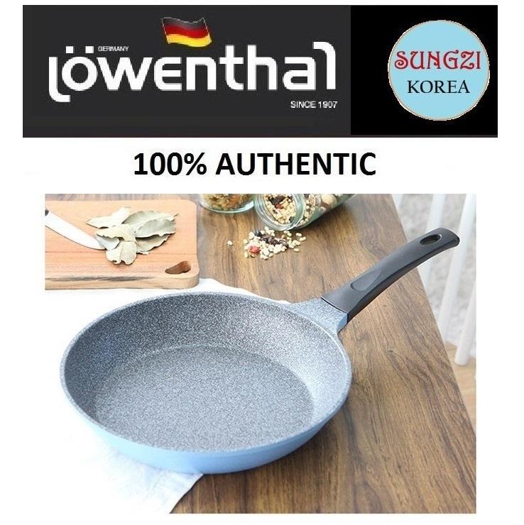 LOWENTHAL Stone Coating Fry Pan 26cm Blue Made in Korea | Lazada PH