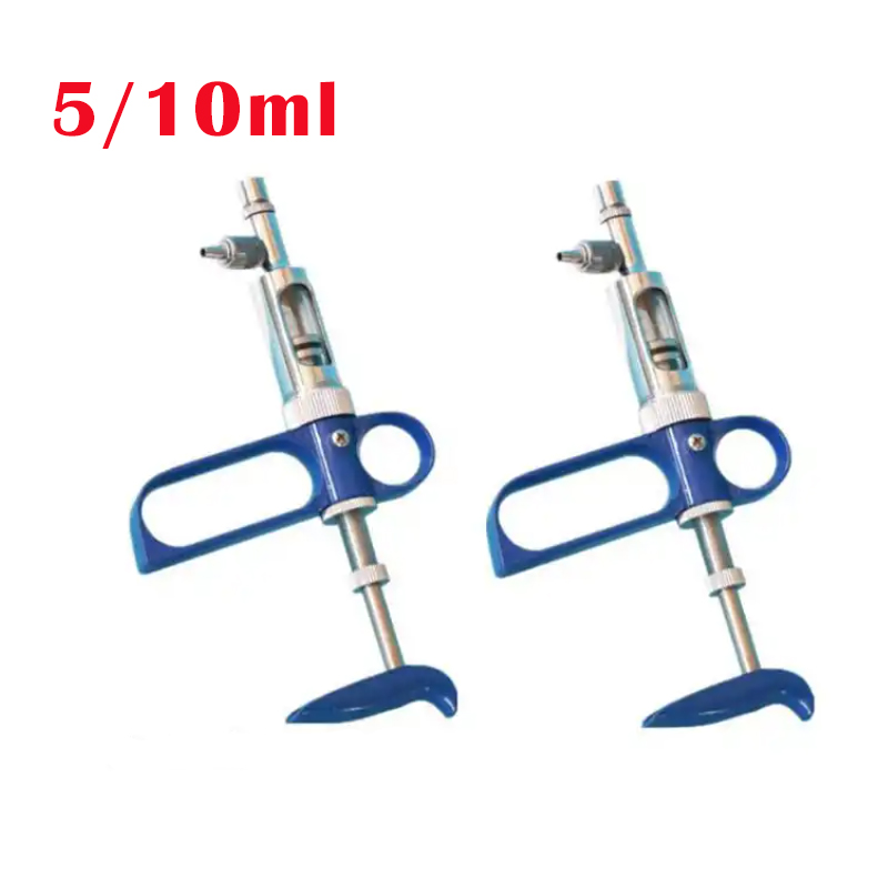 Automatic Continuous Syringe Veterinary Adjustable Injector for pig ...