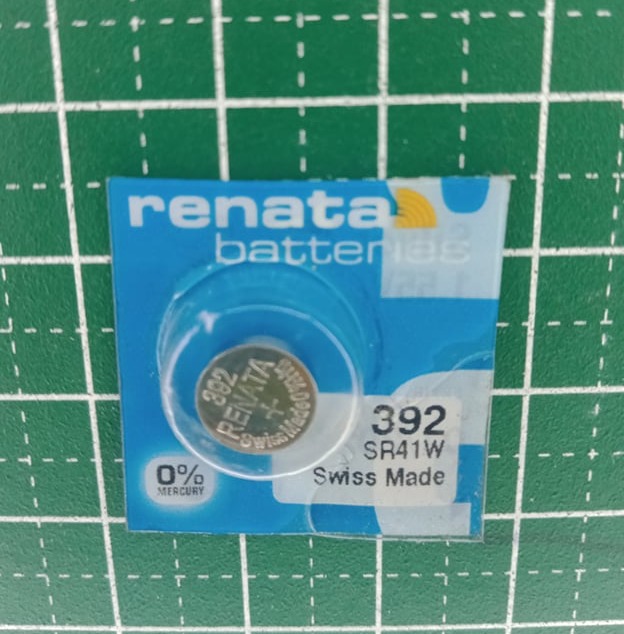 Original Swiss Made Renata Battery x 2 Pieces ( 392 SR41W ) | Lazada PH