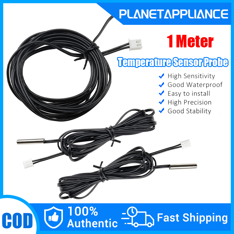 1 Meter NTC Thermistor accuracy temperature sensor probe Waterproof ...
