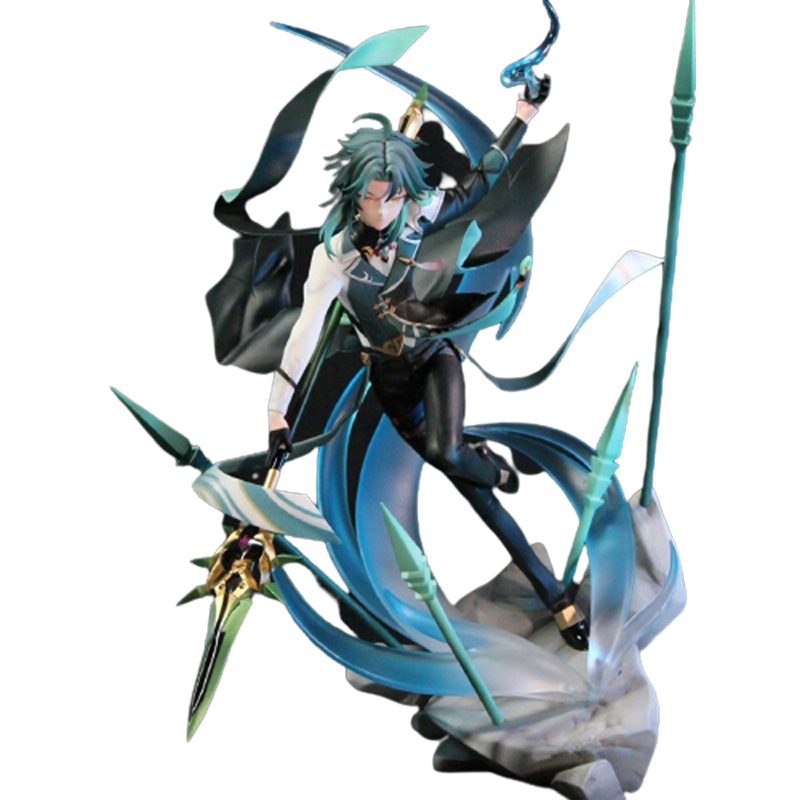Genshin Impact Xiao Yasha Game Anime Figure Two Dimensional Ornaments ...
