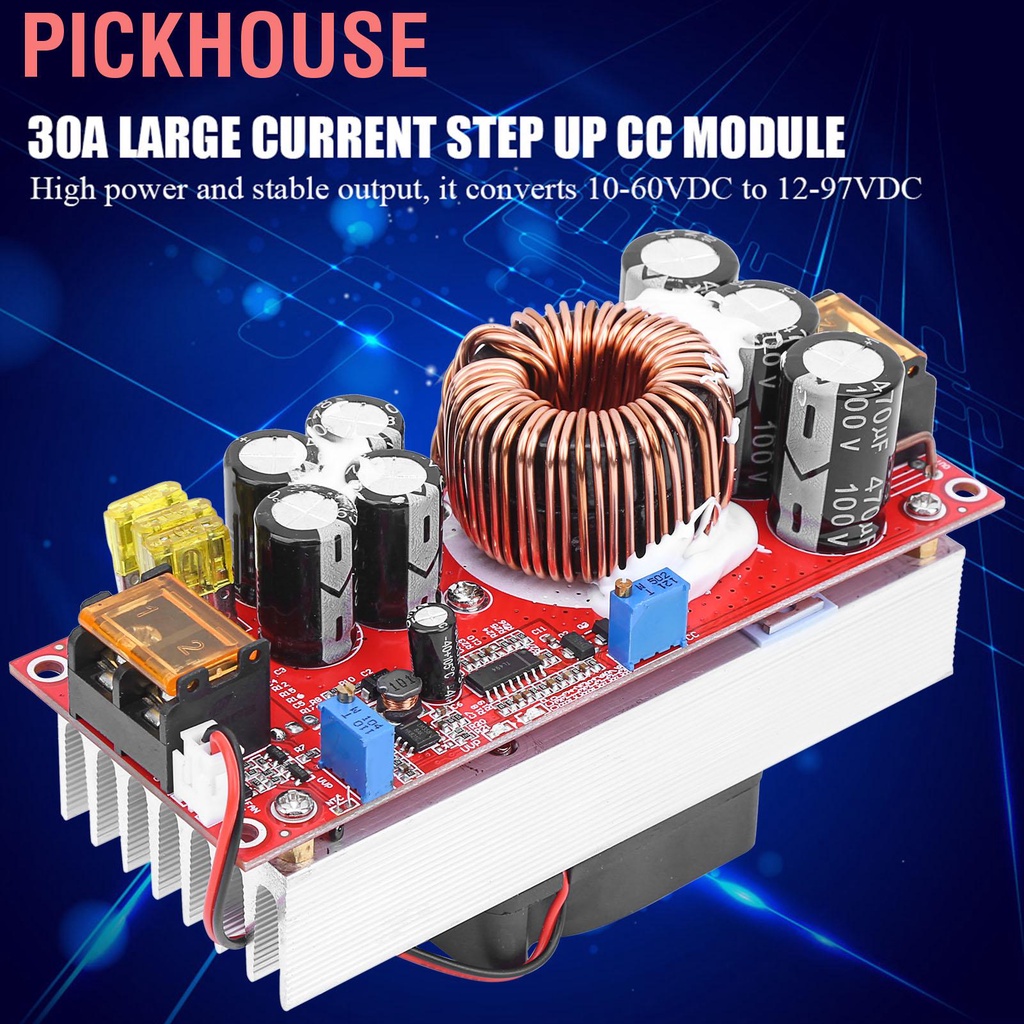 [PCK] DC-DC 1500W Voltage Step Up Converter Power Supply Module | Lazada PH