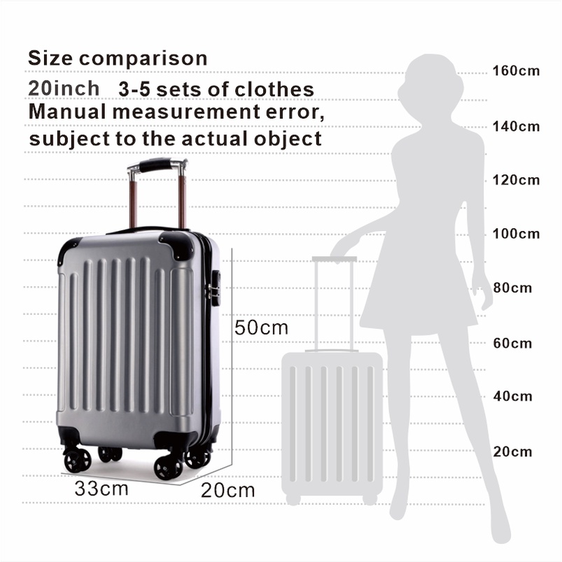 20 Inch Trolley Case Password Lock Trunk Universal Wheel Male And ...